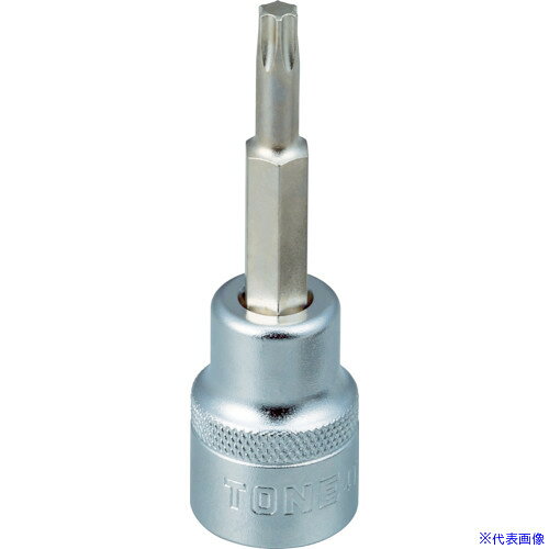 オレンジブック トラスコ中山　TRUSCOTONE トルクスソケット(強力タイプ) T60 〔品番:4TXT60〕[ 注番:8109557]特長●強力タイプです。●早回しに便利なローレット加工仕上げです。用途●T型トルクスねじの締付け、緩め...