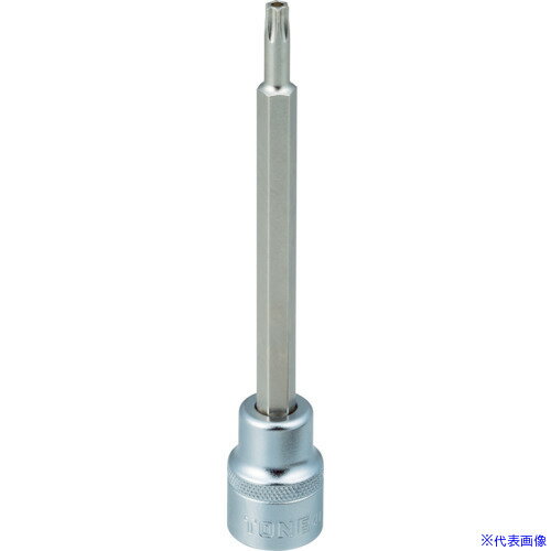 オレンジブック トラスコ中山　TRUSCOTONE ロングトルクスソケット(いじり防止タイプ) T60 〔品番:4TXT60HL〕[ 注番:8109559]特長●いじり防止のロングタイプです。●早回しに便利なローレット加工仕上げです。用途●...