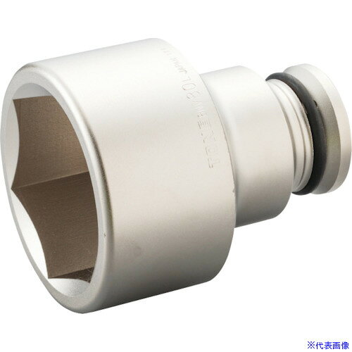 オレンジブック トラスコ中山　TRUSCOTONE インパクト用ロングソケット 対辺寸法22mm 差込角25.4mm 〔品番:8NV22L〕[ 注番:8109676]特長●外観品質と防錆力の向上を図った無電解メッキ仕様のインパクト用ソケット...