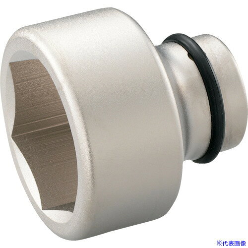 オレンジブック トラスコ中山　TRUSCOTONE インパクト用ソケット 対辺寸法34mm 差込角25.4mm 〔品番:8NV34〕[ 注番:8109678]特長●外観品質と防錆力の向上を図った無電解メッキ仕様のインパクト用ソケットです。●...