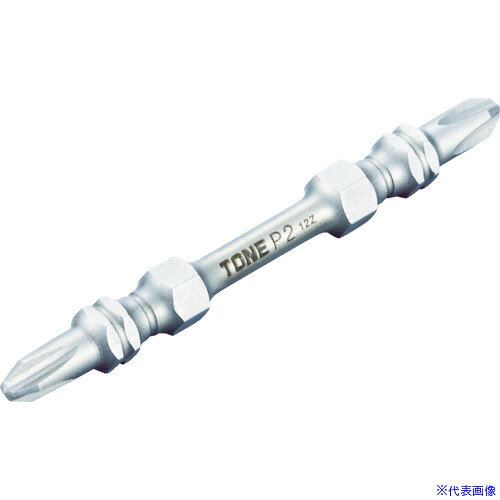 オレンジブック トラスコ中山　TRUSCOTONE トーションビット スリムタイプ PH2 65mm 10本入り 〔品番:TBT2065S〕[ 注番:8109763]特長●トーション部が衝撃吸収して、ビット先端部への負担を軽減します。●欠け...