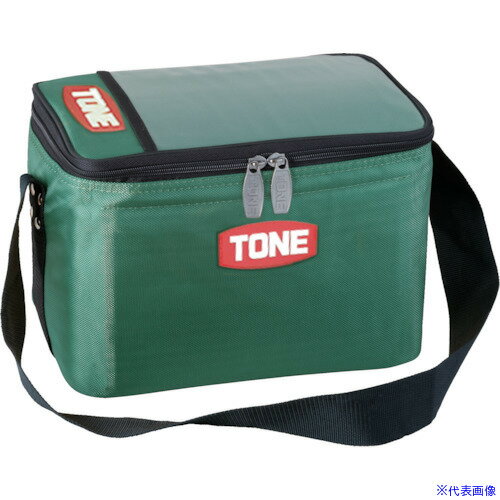 オレンジブック トラスコ中山　TRUSCOTONE ツールバッグ ボルトバッグ 緑色 幅300×奥行200×高さ210mm 〔品番:BGBB1GR〕[ 注番:8109772]特長●ボルトやナット、工具類の収納・運搬ができる便利なバッグです。...