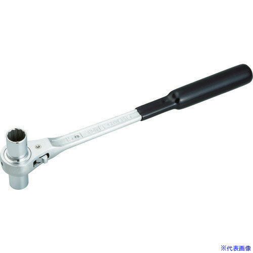 オレンジブック トラスコ中山　TRUSCOTONE 二輪車整備工具 サイクルラチェットレンチ 全長280mm 〔品番:CRW1415〕[ 注番:8109774]特長●自転車の前輪・後輪のハブナットやクランク取付ボルトの締付け、取り外しに適し...