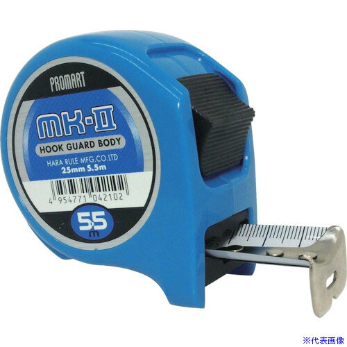 オレンジブック トラスコ中山　TRUSCOプロマート MK2 25 5.5m 〔品番:MK2555〕[ 注番:8109805]特長●検査基準を保ちつつJIS1級を付けない事で価格を抑え、品質と価格を両立した商品です。●ケースと爪が壊れにくい...
