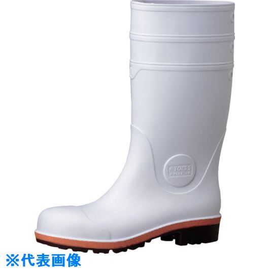 オレンジブック トラスコ中山　TRUSCOミドリ安全 小指保護先芯入り安全長靴23.0 21400060 〔品番:PW1000W23.0〕[ 注番:8112362]特長●台車作業等から小指も保護出来る先芯を搭載しています。●一般的な低濃度の...