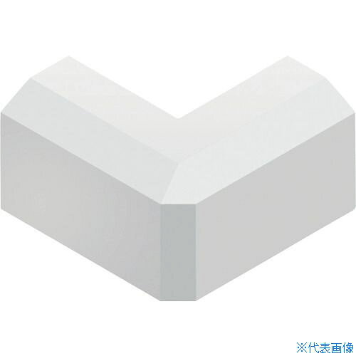オレンジブック トラスコ中山　TRUSCOマサル ニュー・エフモール付属品 デズミ 0号 ホワイト 〔品番:SFMD02〕[ 注番:8112430]特長●取り付けはワンタッチです。●外曲がりの直角接続に使用します。用途●外曲がりの直角接続に...