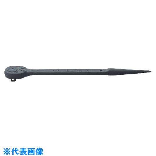 オレンジブック トラスコ中山　TRUSCOKo−ken シノ付ショートラチェット 〔品番:171SB12〕[ 注番:8117510]特長●両口シノ付きラチェットです仕様●歯数(枚)：24●差込角(mm)：凸12.7●全長(mm)：250●厚...