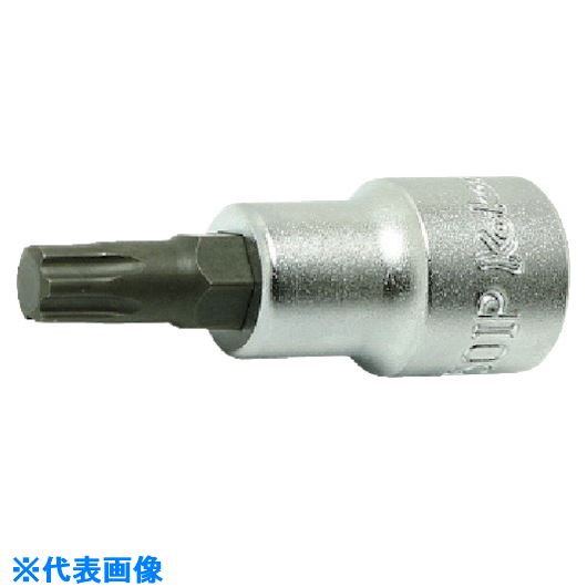 オレンジブック トラスコ中山　TRUSCOKo−ken トルクスプラスビットソケット 差込角12.7mm 対辺45IP 〔品番:4025.6045IP〕[ 注番:8117734]特長●トルクスプラス[[RD]]ビットソケットです。仕様●差込...