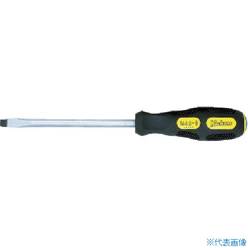 オレンジブック トラスコ中山　TRUSCOKo−ken 貫通ドライバーマイナス(マグネット入り) 〔品番:166S6〕[ 注番:8118165]特長●スタンダードな貫通ドライバーです。●独自形状のグリップは強力なトルクを発生します。仕様●刃...