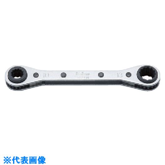 オレンジブック トラスコ中山　TRUSCOKo-ken 両面ラチェットスパナ 〔品番:102KM.BH10.12X13.14〕[ 注番:8118254]特長仕様●10・12mm×13・14mm●両面ラチェットスパナ仕様2材質/仕上セット内容...