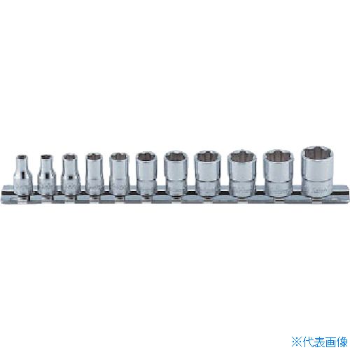 オレンジブック トラスコ中山　TRUSCOKo−ken サーフェイスソケットセット 〔品番:RS3410M12〕[ 注番:8118348]特長●サーフェイス開口形状のソケットセットです。仕様●差込角(mm)：9.5●セット内容(点)：12●...