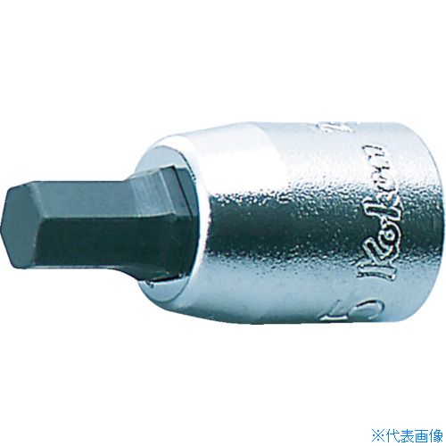 オレンジブック トラスコ中山　TRUSCOKo-ken ヘックスビットソケット 対辺4 差込角6.35 全長25 〔品番:2010M.254〕[ 注番:8118393]特長●六角穴付ボルト用のヘックスビットソケットです。●ラチェットハンドル...