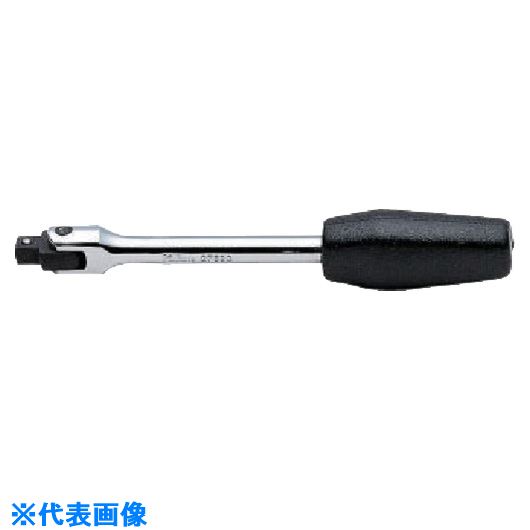 オレンジブック トラスコ中山　TRUSCOKo−ken スピンナハンドル 差込角6.35mm 〔品番:2768J〕[ 注番:8118619]特長●先端が曲がるスピンナハンドルです。仕様●差込角(mm)：6.35●全長(mm)：130仕様2材...