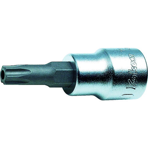 オレンジブック トラスコ中山　TRUSCOKo-ken トルクスビットソケット T10 差込角9.5 先端2.7 50L 〔品番:3025.50T10H〕[ 注番:8118809]特長●いじり止めトルクス［［R下］］ボルト用のビットソケット...