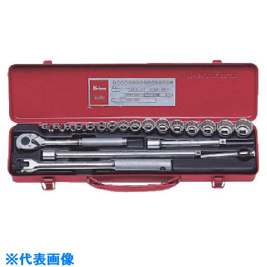 オレンジブック トラスコ中山　TRUSCOKo-ken ソケットセット 差込角9.5mm 〔品番:3206A〕[ 注番:8118855]特長仕様●差込角(mm)：9.5仕様2材質/仕上セット内容/付属品注意原産国（名称）日本JANコード49...