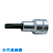 オレンジブック トラスコ中山　TRUSCOKo-ken 3重4角ビットソケット 差込角12.7mm 対辺M6 〔品番:4020.120M6〕[ 注番:8119284]特長仕様●差込角(mm)：12.7●対辺寸法(mm)：M6●全長(mm)：...