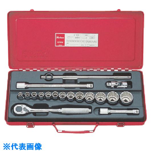オレンジブック トラスコ中山　TRUSCOKo-ken ソケットセット 差込角12.7mm 〔品番:4250M〕[ 注番:8119358]特長仕様●差込角(mm)：12.7仕様2材質/仕上セット内容/付属品注意原産国（名称）日本JANコード...