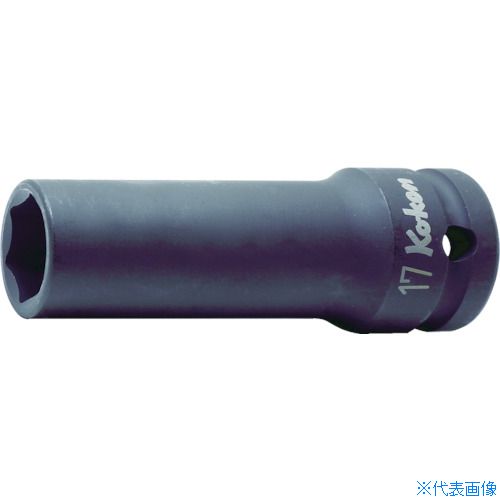 オレンジブック トラスコ中山　TRUSCOKo−ken インパクト6角ディープソケット(薄肉) 〔品番:14301M19〕[ 注番:8120668]特長●薄肉タイプのインパクトディープソケットです。●ボルト/ナットに接する開口部(6角)はも...