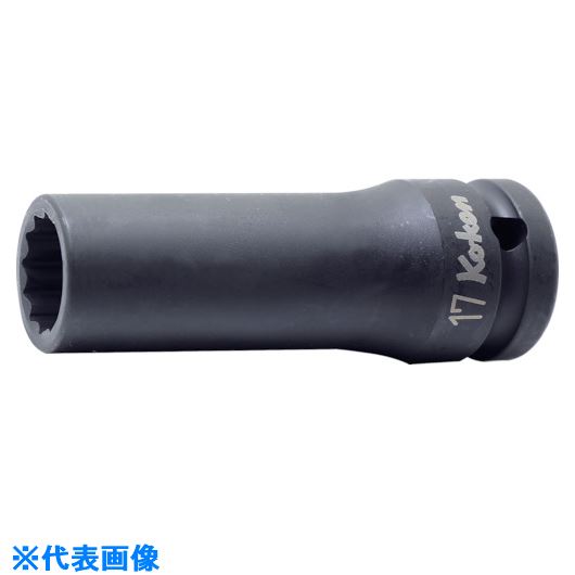 オレンジブック トラスコ中山　TRUSCOKo−ken インパクト12角ディープソケット 差込角12.7mm 対辺9mm 〔品番:14305M9〕[ 注番:8120700]特長仕様●差込角(mm)：12.7●対辺寸法(mm)：9●対辺形状：...