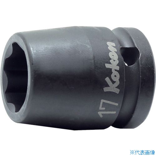 オレンジブック トラスコ中山　TRUSCOKo−ken インパクトサーフェイスソケット 差込角12.7mm 対辺12mm 〔品番:14410M12〕[ 注番:8120835]特長●徹底した面接触タイプのソケットです。ボルト/ナットの角を保護...