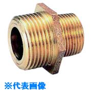 オレンジブック トラスコ中山　TRUSCOTBC GMユニオン25mm 〔品番:25GMU〕[ 注番:8127768]特長●平行オネジ×テーパーネジの継手です。用途●止水栓パーツ仕様●呼び径(mm)：25仕様2材質/仕上●青銅セット内容/付...