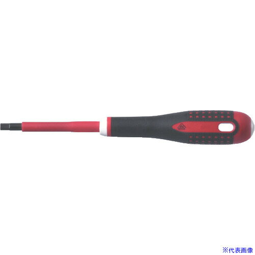 オレンジブック トラスコ中山　TRUSCOBAHCO 絶縁ヘックスドライバー 軸長200×全長322mm 〔品番:BE8706S〕[ 注番:8131502]特長●人間工学に基づいた手にやさしいエラストマー付エルゴハンドルです。●全面焼入れ、...