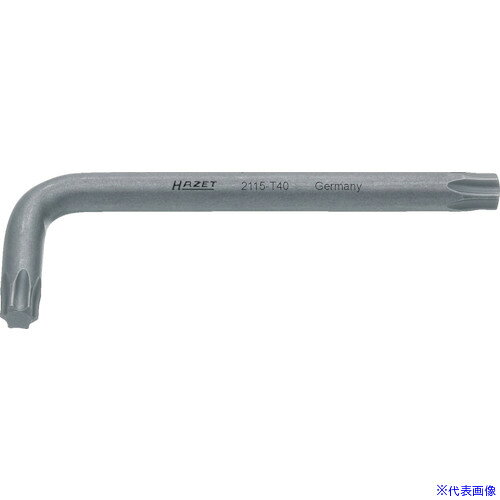 オレンジブック トラスコ中山　TRUSCOHAZET ヘックスローブレンチ 〔品番:2115T20〕[ 注番:8132765]特長●クロームバナジューム製、プロ仕様のトルクス（ヘックスローブ）レンチです。●サイズ刻印も深く、見やすく表示され...