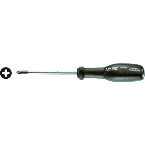 オレンジブック トラスコ中山　TRUSCOHAZET TRInamic樹脂グリップドライバー 刃先[[+]]No.4 〔品番:803PH4〕[ 注番:8132858]特長●三角をベースにした人間工学デザインに基づく樹脂グリップドライバーです...