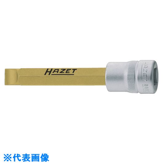 オレンジブック トラスコ中山　TRUSCOHAZET マイナスビットソケット(差込角9.5mm) 〔品番:88031.2X8〕[ 注番:8132923]特長●クロームバナジューム一体加工のマイナスビットソケットです。●ソケット部とブレードに...