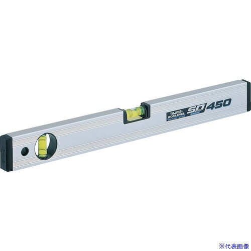 オレンジブック トラスコ中山　TRUSCOタジマ マグネット付 ボックスレベルスタンダード 450mm 〔品番:BX2S45M〕[ 注番:8134342]特長●キズのつきにくい特殊ハードアルマイト表面処理をしています。用途●水平・垂直測定に...
