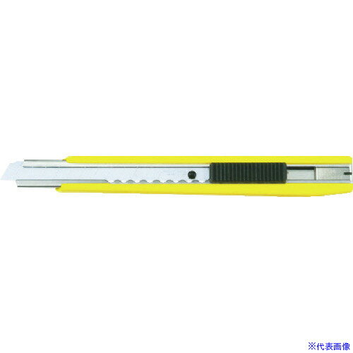 オレンジブック トラスコ中山　TRUSCOタジマ A型黄 〔品番:LC303YBL〕[ 注番:8134380]特長●薄物切りに最適です。●ボディ内に2枚の替刃を内蔵できます。●刃折り器(スナッパー)付です。●スナッパーはクリップタイプでポケ...