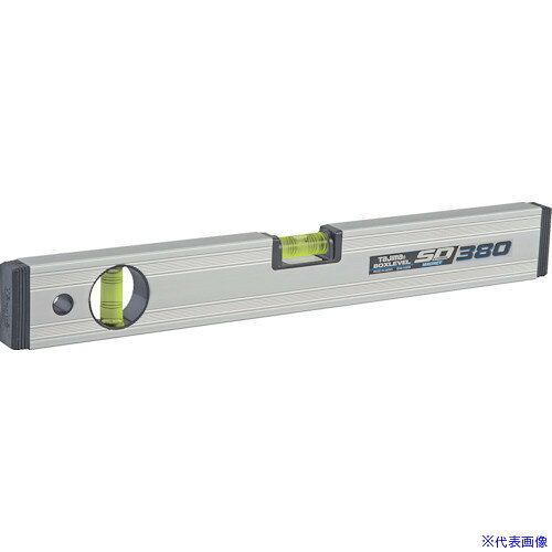 オレンジブック トラスコ中山　TRUSCOタジマ マグネット付 ボックスレベルスタンダード 380mm 〔品番:BX2S38M〕[ 注番:8134462]特長●キズのつきにくい特殊ハードアルマイト表面処理をしています。用途●水平・垂直測定に...