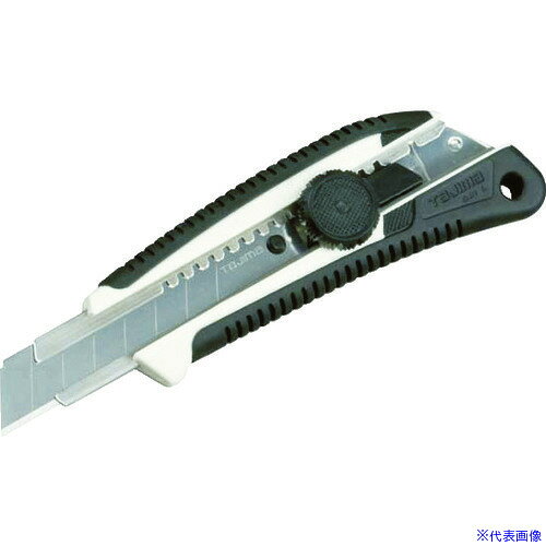 オレンジブック トラスコ中山　TRUSCOタジマ カッターナイフ ネジプロ グリーL ホワイト クリアケース入 〔品番:LC561WCL〕[ 注番:8134879]特長●強力ネジ式ロックです。●頑丈な0.8mm厚ブレードホルダーを採用しまし...