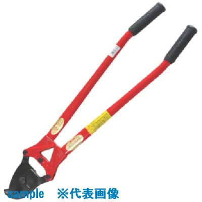 オレンジブック トラスコ中山　TRUSCOHIT ケーブルカッター(替刃式)CC30 〔品番:CC30〕[ 注番:8145304]特長●トグル機構採用の倍力構造で少しの力で簡単に切断出来ます。●切断刃を最大に開く為にハンドルを180度開く必...