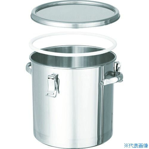 オレンジブック トラスコ中山　TRUSCOMONOVATE ステンレスタンクPTFEパッキン付式保存タンク65L 〔品番:CTHPTFE43〕[ 注番:8147011]特長●本体とフタの締め付けをキャッチクリップで行う密閉式容器です。●内外...