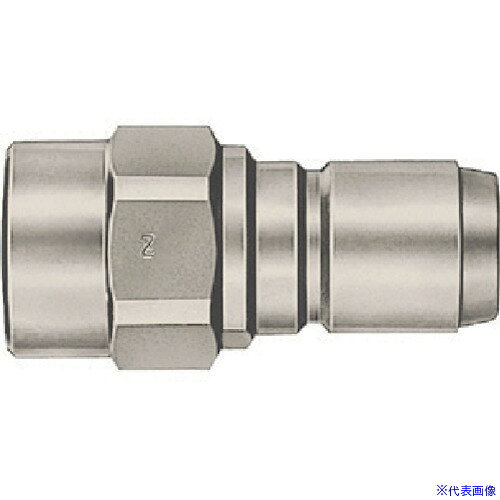 オレンジブック トラスコ中山　TRUSCO日東 350カプラ相手側取付サイズR1 1/4(51196) 〔品番:35010PSTEELFKM〕[ 注番:8147740]特長●独自の液だれ低減バルブ構造により、接続・分離時の空気混入量と液だれ...