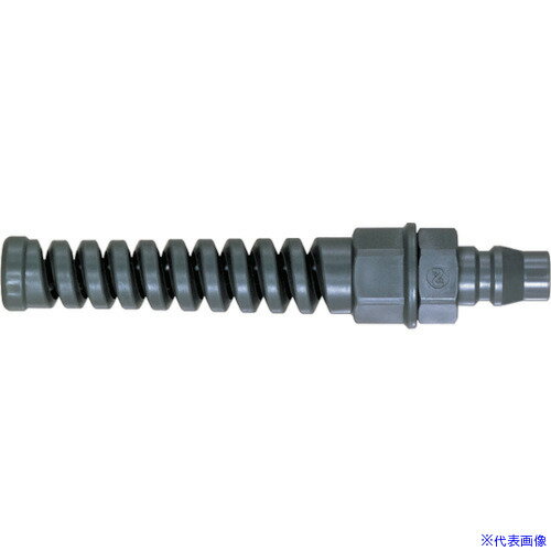 オレンジブック トラスコ中山　TRUSCO日東 ハイカプラエース 樹脂製 スプリングナット付(52387) 〔品番:50PNGPLAPOM〕[ 注番:8147746]特長●金属製と同等の耐圧性能を持っています。●重さは金属製のわずか1／4と...