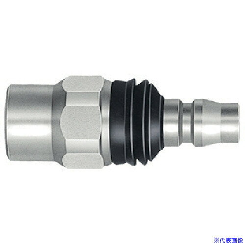 オレンジブック トラスコ中山　TRUSCO日東 ツイストプラグ 相手側取付サイズG1/4(71715) 〔品番:TS20PFFSTEELNBR〕[ 注番:8148023]特長●空気工具・機器類のホース接続用首振りプラグです。●手元角度が自由...
