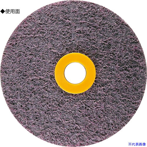 オレンジブック トラスコ中山　TRUSCONRS 研磨用不織布ディスク FCディスク 100×15・16 中目 〔品番:FCD10002〕[ 注番:8159457]特長●クッション性のある繊維に砥粒を付けているので、鋼材を削りすぎず、きれい...