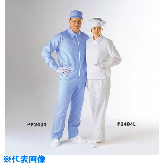 オレンジブック トラスコ中山　TRUSCOGOLDWIN セパレーツパンツLL寸白 白 〔品番:PP2404LL〕[ 注番:8161580]特長●通気性を重視した素材「プリータ［［R4］］」を使用したパンツです。●裾はストレートになっており...