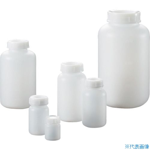 オレンジブック トラスコ中山　TRUSCOサンプラ PE広口瓶 250mL (100本入) 〔品番:02084C〕[ 注番:8162598]特長●汎用性の高いポリエチレン樹脂を使用しており、実験室から化学工場まで幅広く使用されています。●出...