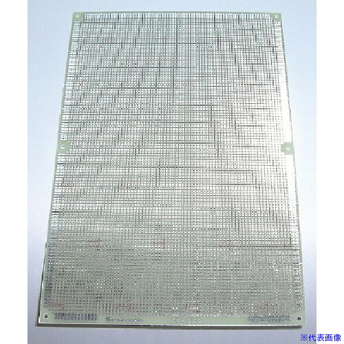 オレンジブック トラスコ中山　TRUSCOサンハヤト ユニバーサル基板 200×300mm 穴径0.9φ 〔品番:ICB100GH〕[ 注番:8163109]特長●試作した電子回路を実配線し、動作確認ができます。●電子工作や試作実験に最適で...
