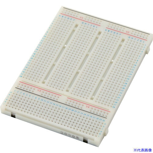 オレンジブック トラスコ中山　TRUSCOサンハヤト ニュブレッドボード 〔品番:SAD01〕[ 注番:8163273]特長●電子部品をさすだけで実験回路が作れます。●IC・抵抗・コンデンサ・ジャンプワイヤなどの部品を差し込むだけで試作回路...