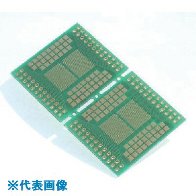 オレンジブック トラスコ中山　TRUSCOサンハヤト SOPIC変換用基板 38.73×68.04mm 穴径0.9φ 〔品番:SSP53〕[ 注番:8163377]特長●SOP ICをユニバーサル基板上で使用できます。用途●SOP ICピッ...