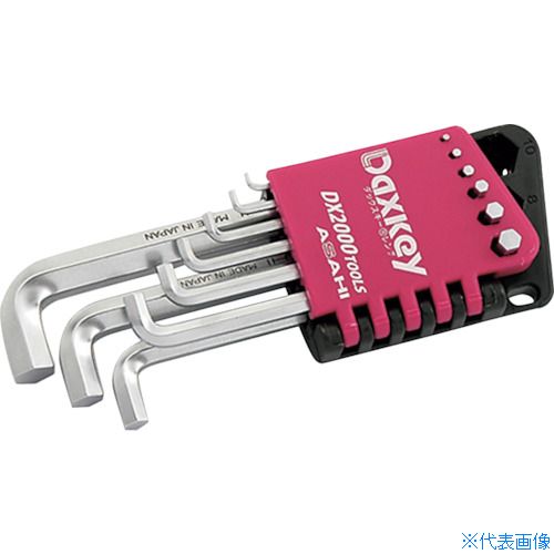 オレンジブック トラスコ中山　TRUSCOASH ショートダックスキー六角棒レンチセット9本組 〔品番:DZS0910〕[ 注番:8165148]特長●ダックスキーレンチDYS0910のショートタイプです。●両端が対辺・対角曲げとなっており...