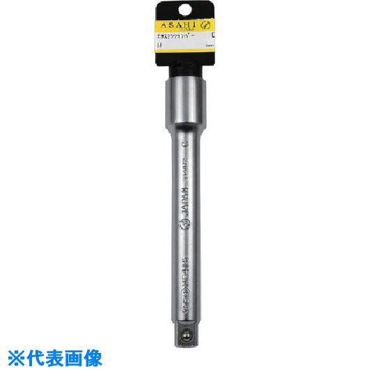 オレンジブック トラスコ中山　TRUSCOASH ソケットレンチ用エキステンションバー12.7□×150mmストッパー付 〔品番:EB0415〕[ 注番:8165161]特長●深くて狭所の作業等、ハンドル操作がしにくい時、ソケットを延長させ...