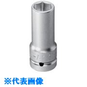 オレンジブック トラスコ中山　TRUSCOASH インパクトレンチ用ロングソケット12.7□×21mm 〔品番:USL0421〕[ 注番:8165626]特長●ピン.Oリングで固定しますのでソケットの脱着を防ぎます。●狭い箇所にも使用しやす...
