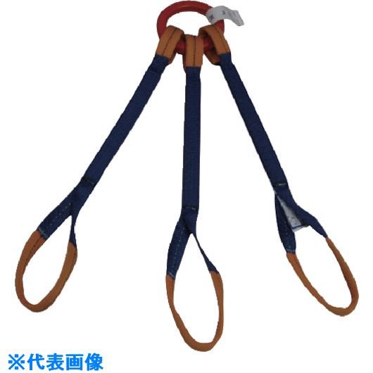 オレンジブック トラスコ中山　TRUSCOシライ ベルトスリング ”金具付き”シグナルスリング[[R上]] KTRE 4.5トン 長さ2.0m 〔品番:KTRE4.5X2.0〕[ 注番:8169933]特長●ベルトスリングを使用しているため...