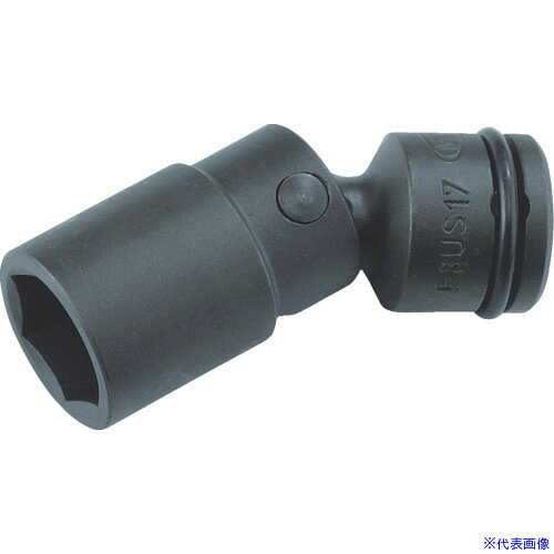 オレンジブック トラスコ中山　TRUSCOミトロイ 3/8 インパクトレンチ用 ユニバーサルソケット 17mm 〔品番:P3US17〕[ 注番:8175144]特長●充実のラインアップです。●規格以外も別途製作可能です。●首振角度30度 コ...