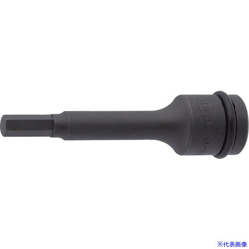 オレンジブック トラスコ中山　TRUSCOミトロイ 1/2 ヘックスソケットパワータイプ L100X10mm 〔品番:P4HT10100〕[ 注番:8175403]特長●差込角12.7mmインパクトレンチ用です。用途●作業における六角穴付ボ...